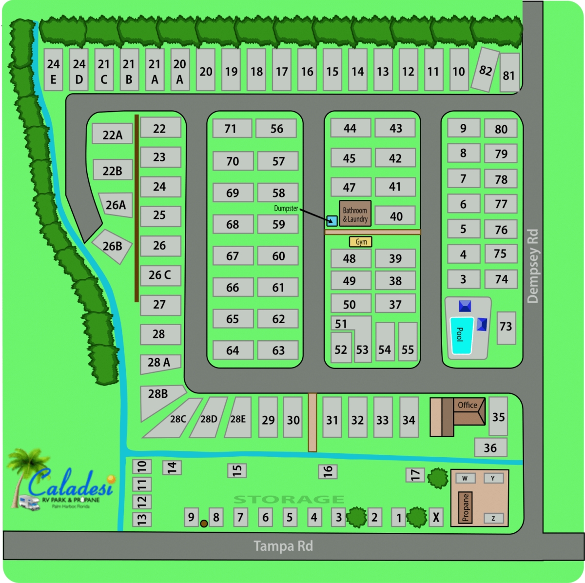 Best RV Parks In Florida | Full Hookup RV Campgrounds | Caladesi RV Park